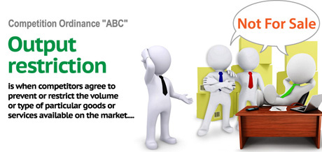 Competition Commission - Output Restriction